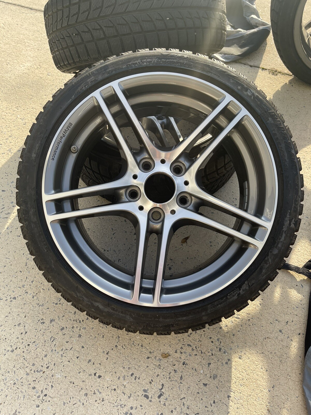 Set of BMW 3 Series Double Spoke M Style 313 Wheels & Tires | eBay