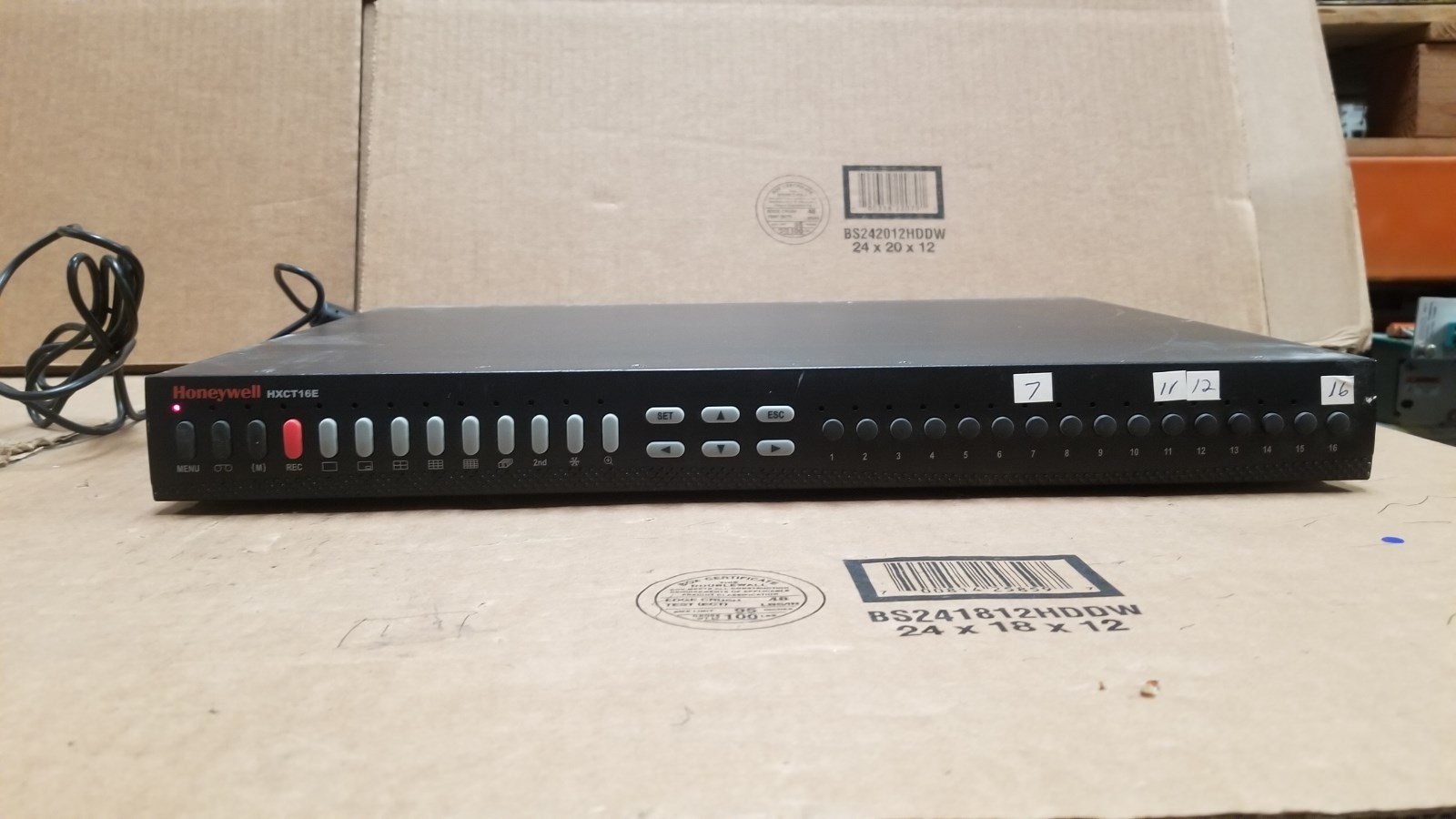 Honeywell HXCT16E 16 Channel Color Multiplexer, Triplex | eBay