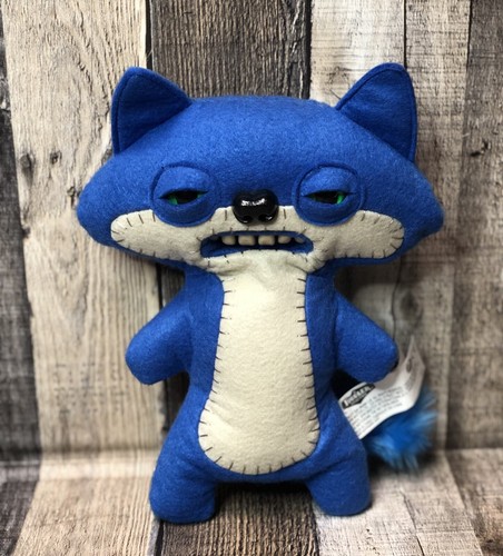Fuggler Blue Suspicious Fox 9" Plush Funny Ugly Monster Spin Master ...