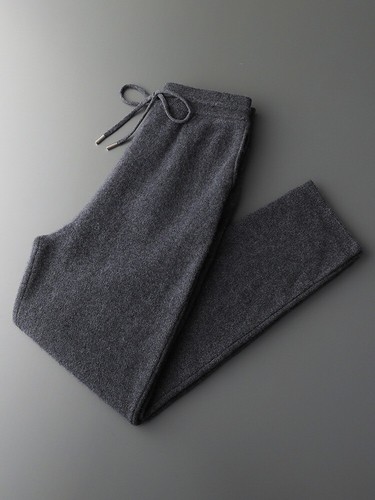 Autumn/winter Cashmere Pants Men's Casual Thickened Sweatpants Loose ...