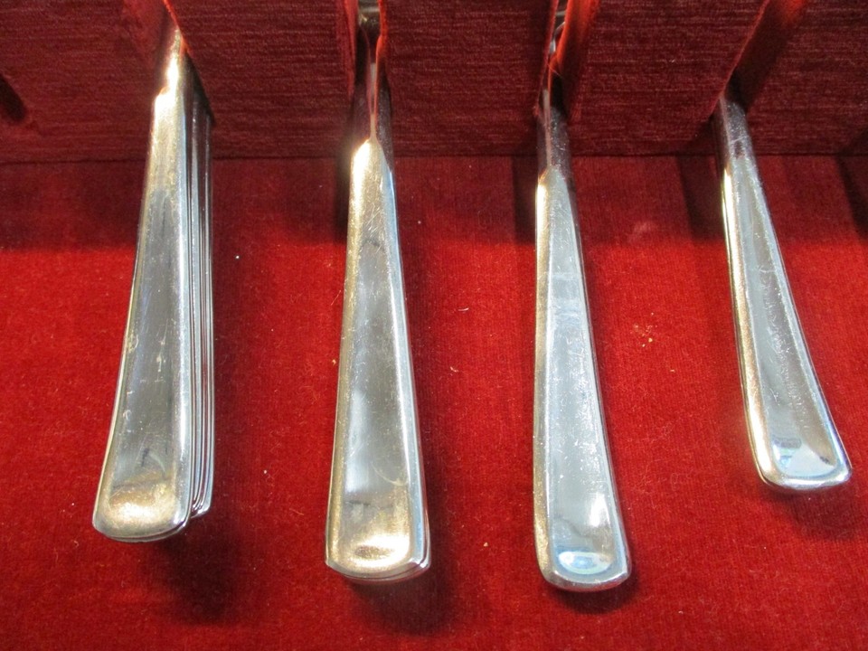 Hampton Silversmith #235 Stainless Flatware Lot of 36 Pieces | eBay