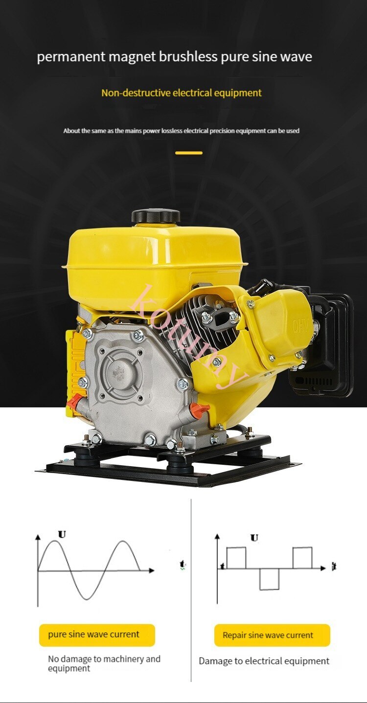 Electric Vehicle Gasoline Generator Range Extender Intelligent ...