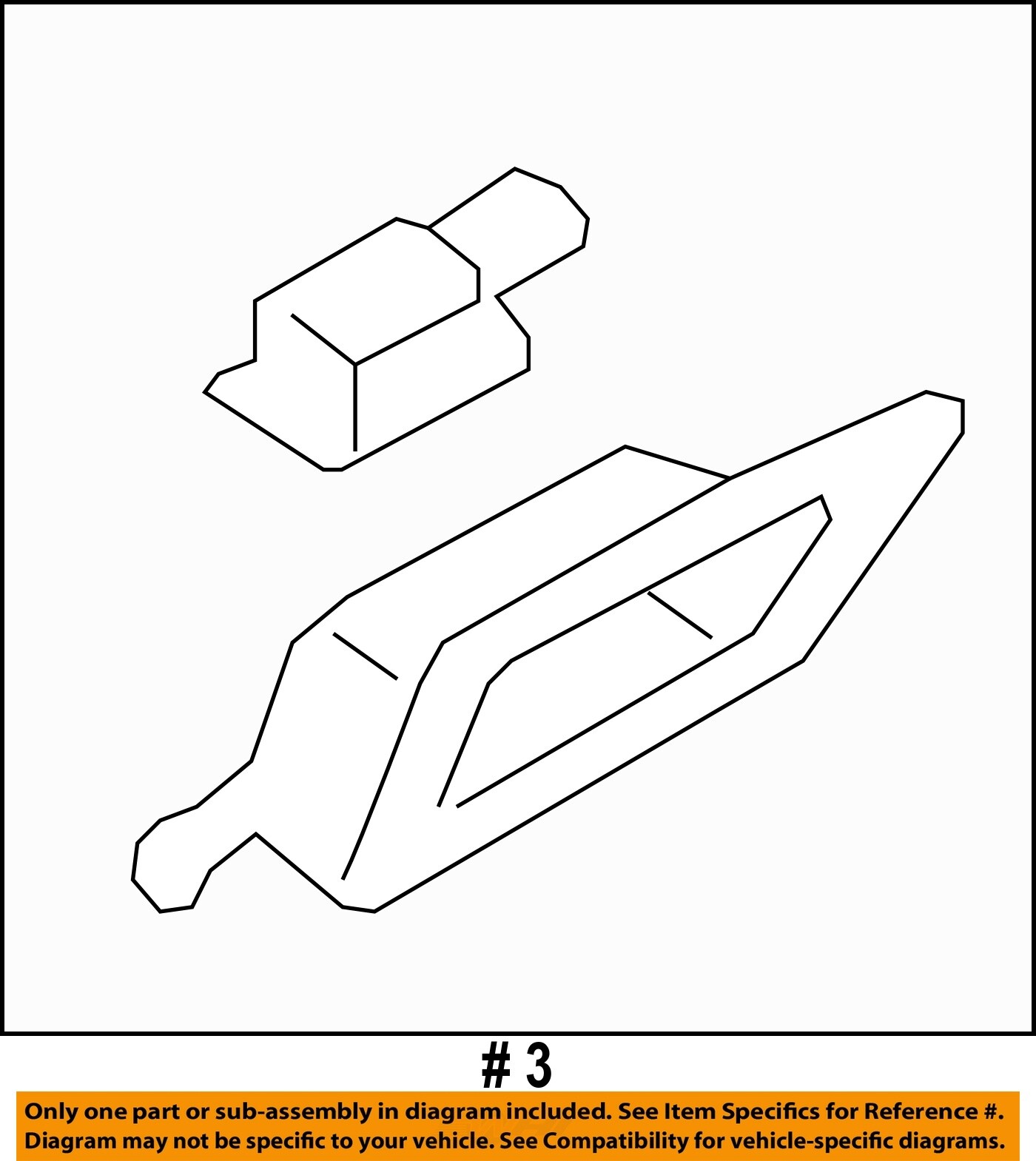 FORD OEM 13-19 Escape Lift Gate Exterior Trim-Trim Molding CJ5Z7841018A ...