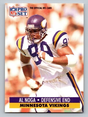 1991 Pro Set #221 Al Noga Minnesota Vikings | eBay