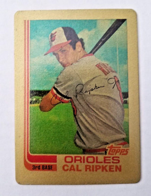 Cal Ripken Jr. RC 1982 Topps Traded Porcelain #98T Baltimore Orioles B7 ...