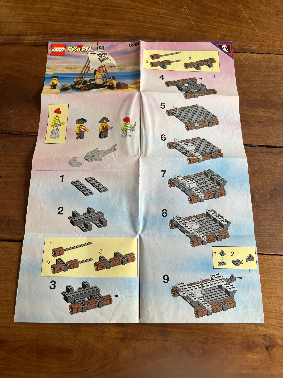 Lego Pirates 6261 Raft Raiders occasion Complete notice | Compra online ...