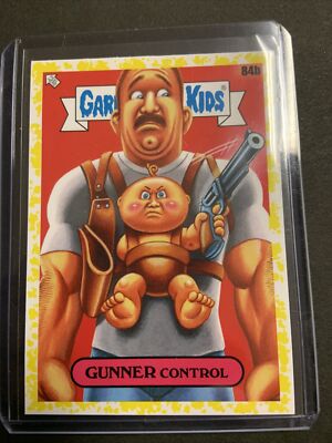 2020 Garbage Pail Kids Series 2 Phlegm Yellow #84b GUNNER CONTROL | eBay