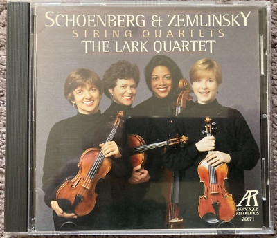 Schoenberg & Zemlinsky String Quartets, The Lark Quartet, CD ...