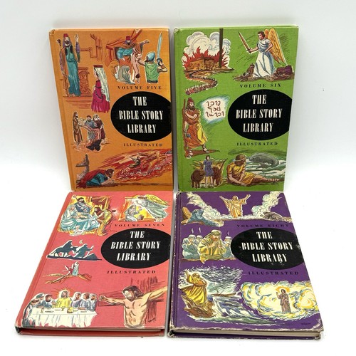The Bible Story Library Illustrated Children's Book Set 1-8 Complete ...
