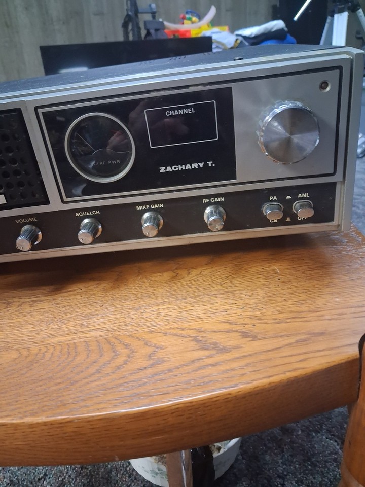 Vintage President Zachary T CB Radio Base Station, Works | eBay