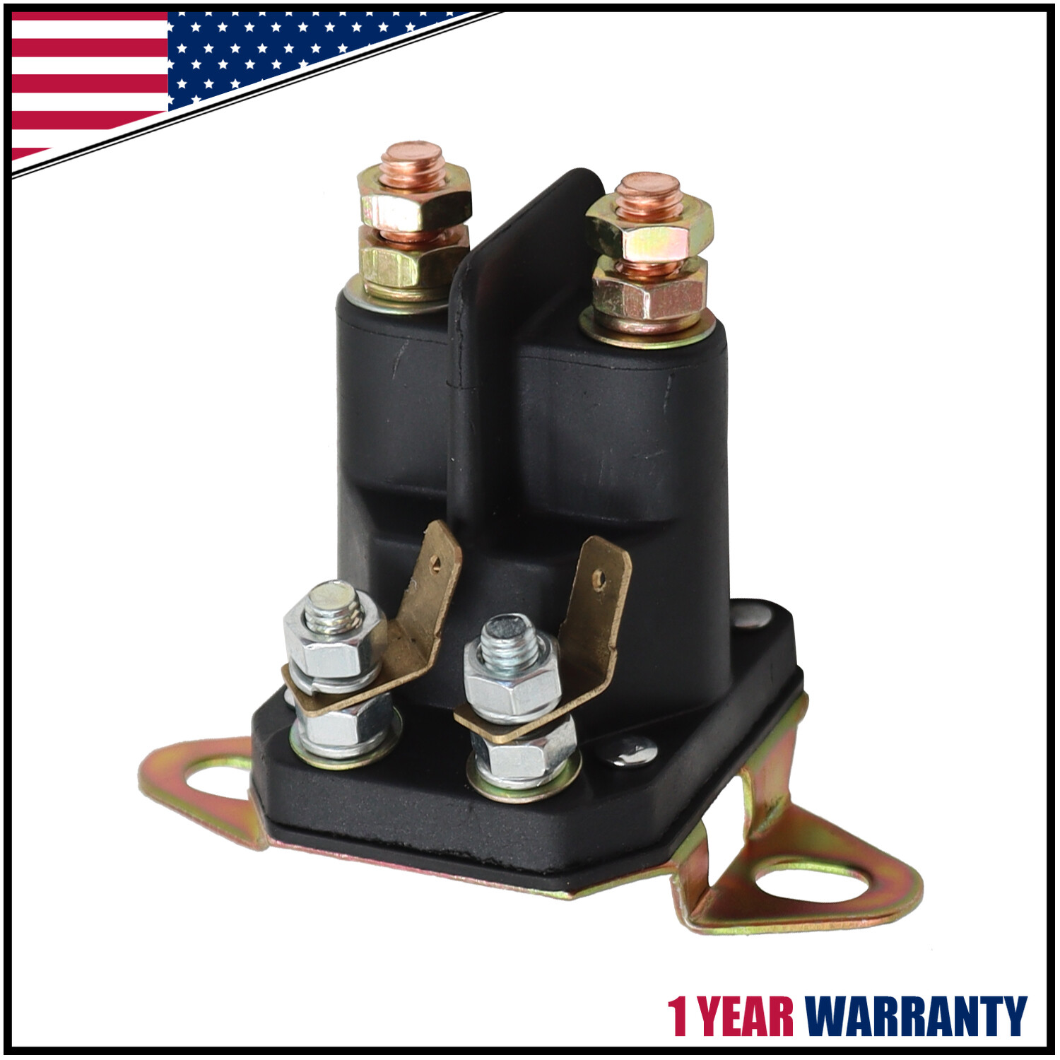 NEW Starter Solenoid 4 Prong For Craftsman 145673 146154 532146154 Lawn ...