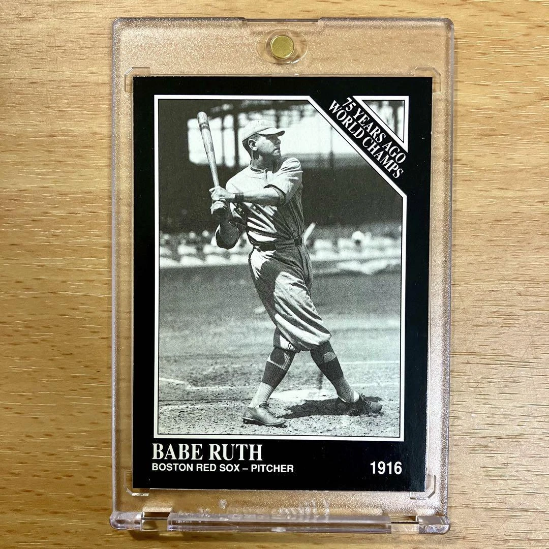 Babe Ruth Red Sox Card