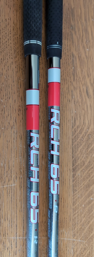2x Callaway Big Bertha '23 RCH 65 Regular Shafts 35.5" & 36.5" Graphite ...