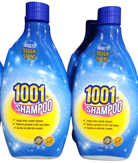 1001 Carpet and Upholstery Shampoo Cleaner Stain Remover - 500ml | eBay