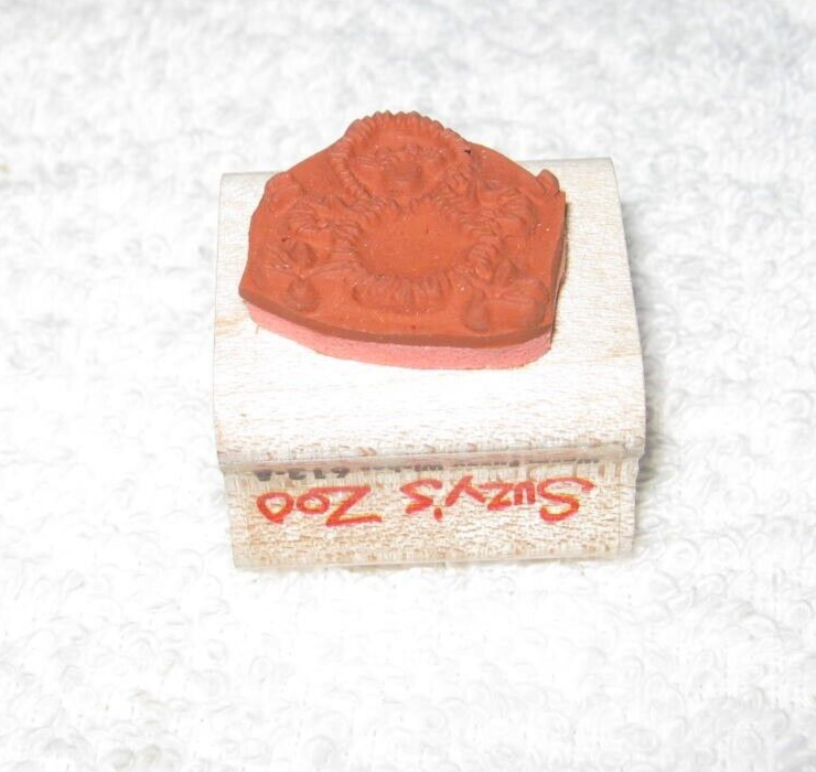Rubber Stampede - Rubber Stamp - Suzy's Zoo - "Warm Fuzzy Wishes ...