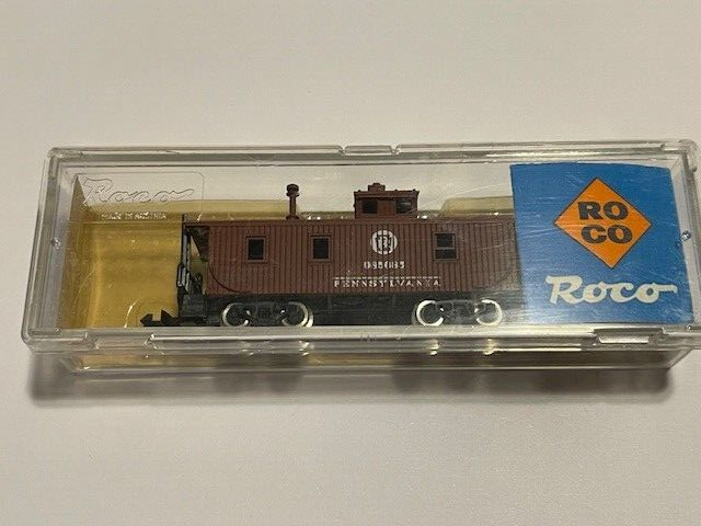 ROCO N Scale Cupola Caboose Pennsylvania Railroad - PRR | eBay