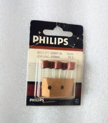 Philips 4822 071 54001 Fuses 250VAC 400mA TR5 | eBay