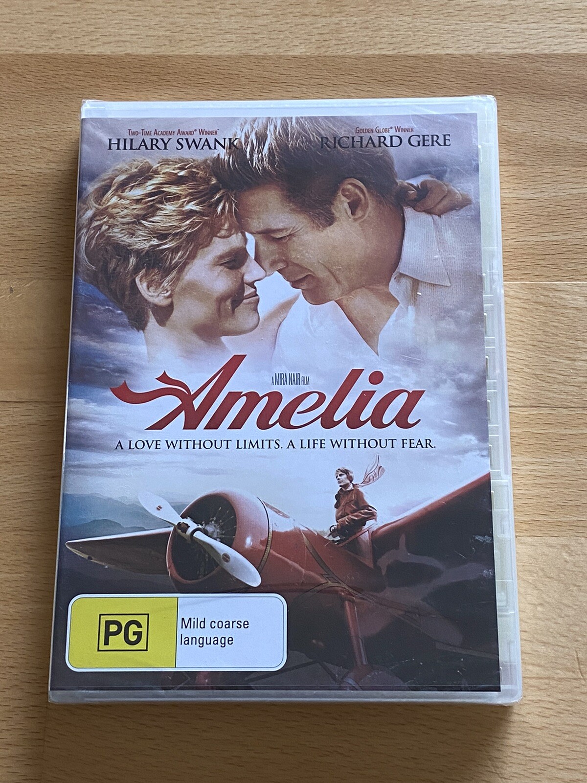 Amelia DVD Hilary Swank Richard Gere Region 4 New & Sealed | eBay Australia