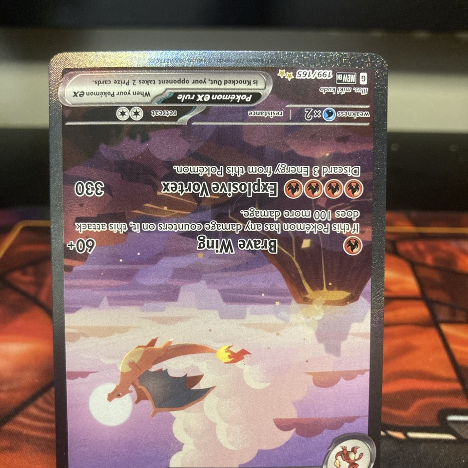 Charizard ex 199/165 Sv: Scarlet & Violet 151 Holo | eBay