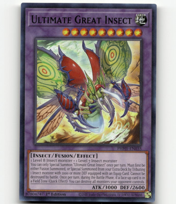Yugioh Ultimate Great Insect Photon Hypernova Super Rare | eBay