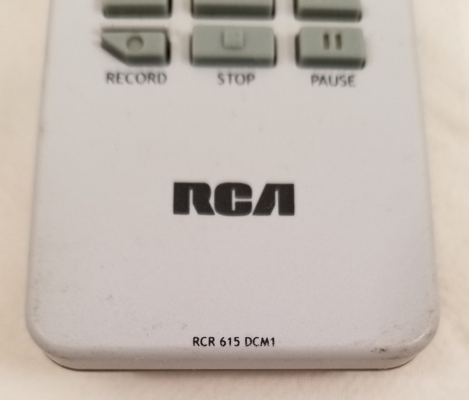 RCA Original TV VCR VHS DVD Remote Control Model RCA 615 DCM1 | eBay