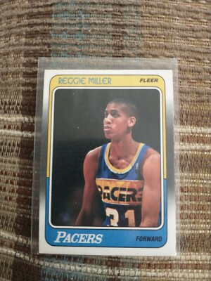 1988 Fleer Reggie Miller #57 Rookie Basketball Card | eBay