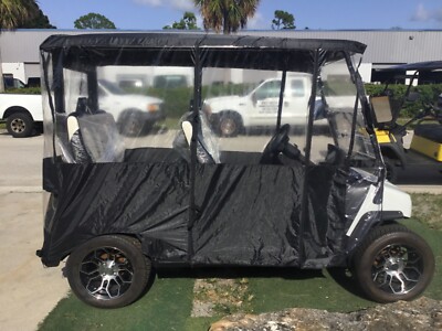 GOLF CART ENCLOSURE EVOLUTION D5 MAVERICK RANGER 4 PASSENGER SEAT RAIN ...