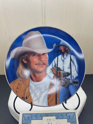Vintage Bradford Exchange Alan Jackson "Everything I Love" Collector ...