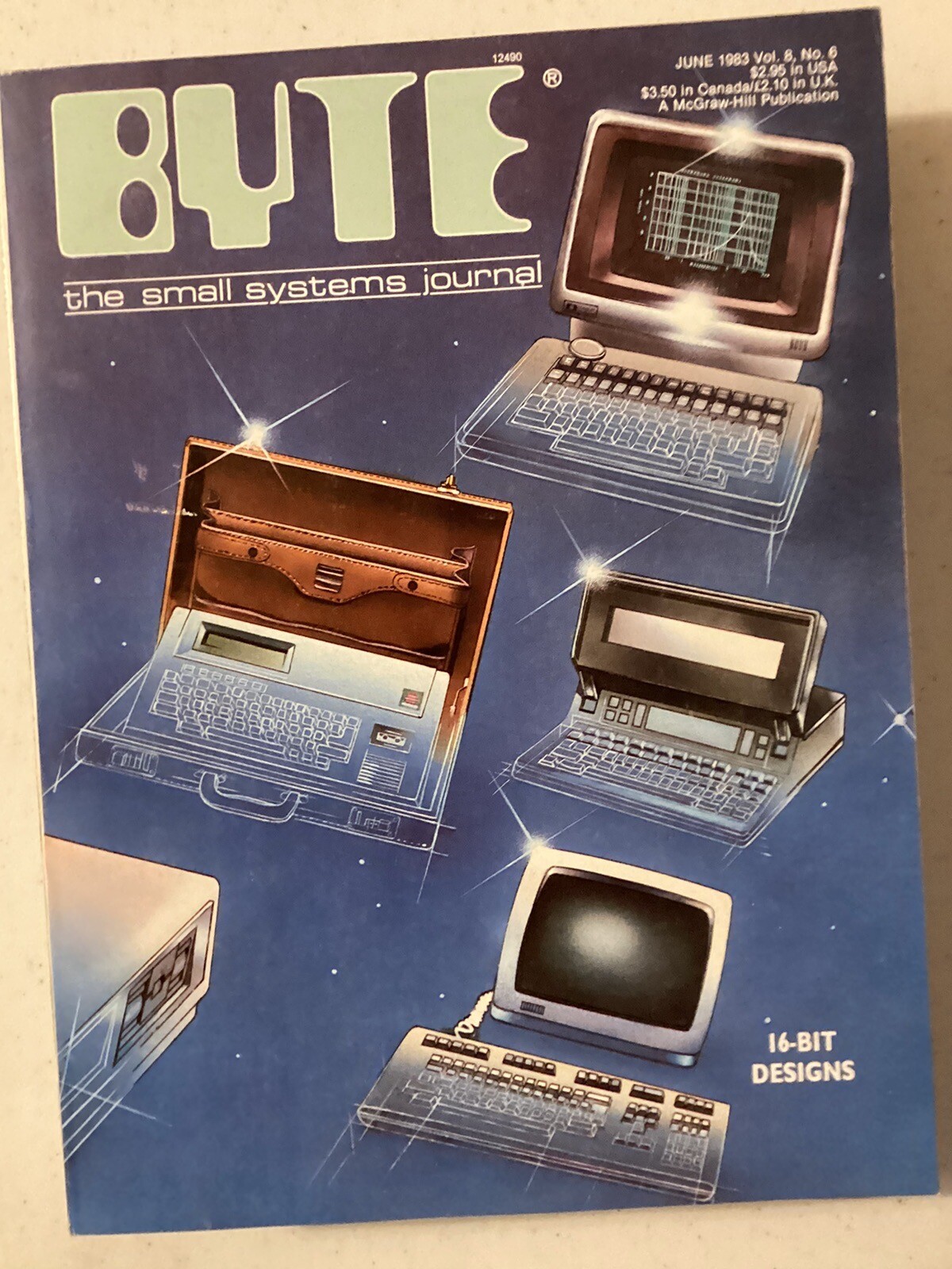 BYTE - June 1983 - 16-Bit Design - FREE SHIPPING | eBay