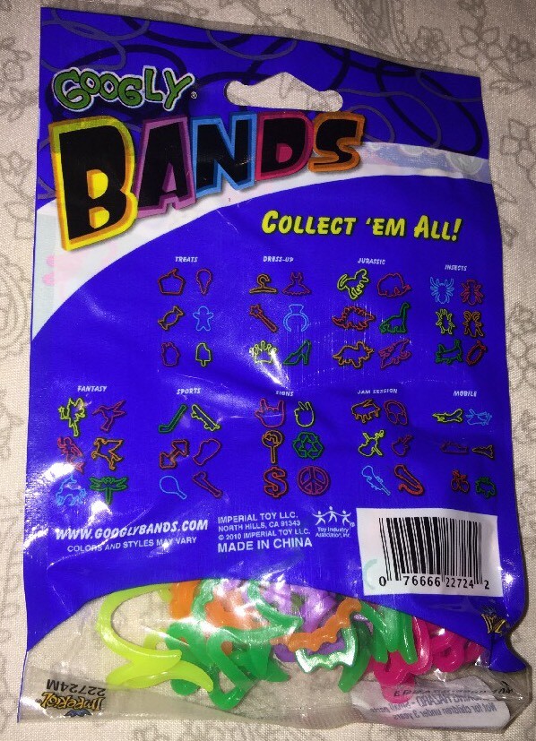 Googly Bands - 12 Pieces - Insect Shaped - NEW | eBay