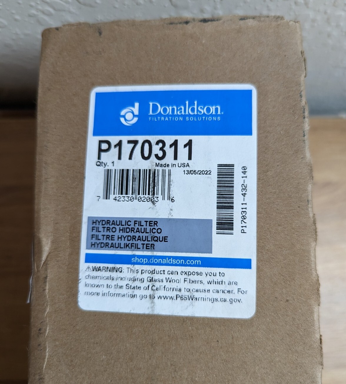 DONALDSON P170311 - cross reference oil filters | oilfilter ...