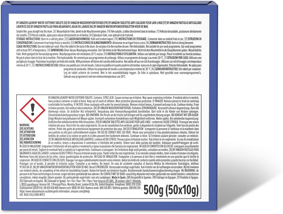 Laundry Water Softener, 50 tablets | eBay UK