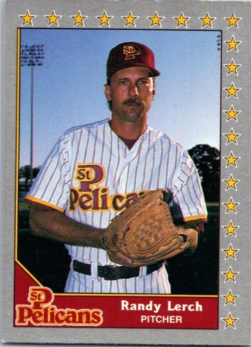 RANDY LERCH 1990 Pacific Senior Professional Baseball #23 ($0.75 MAX ...