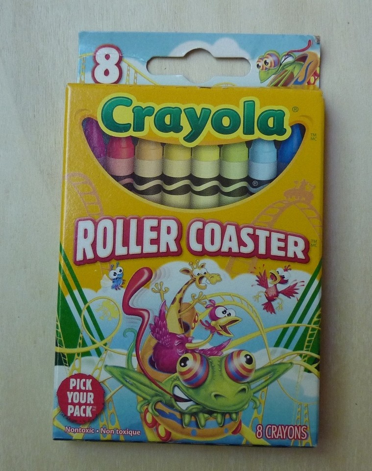 Crayola Crayons Target Exclusive Pick Your Pack 8 count box, 2011-2014 ...
