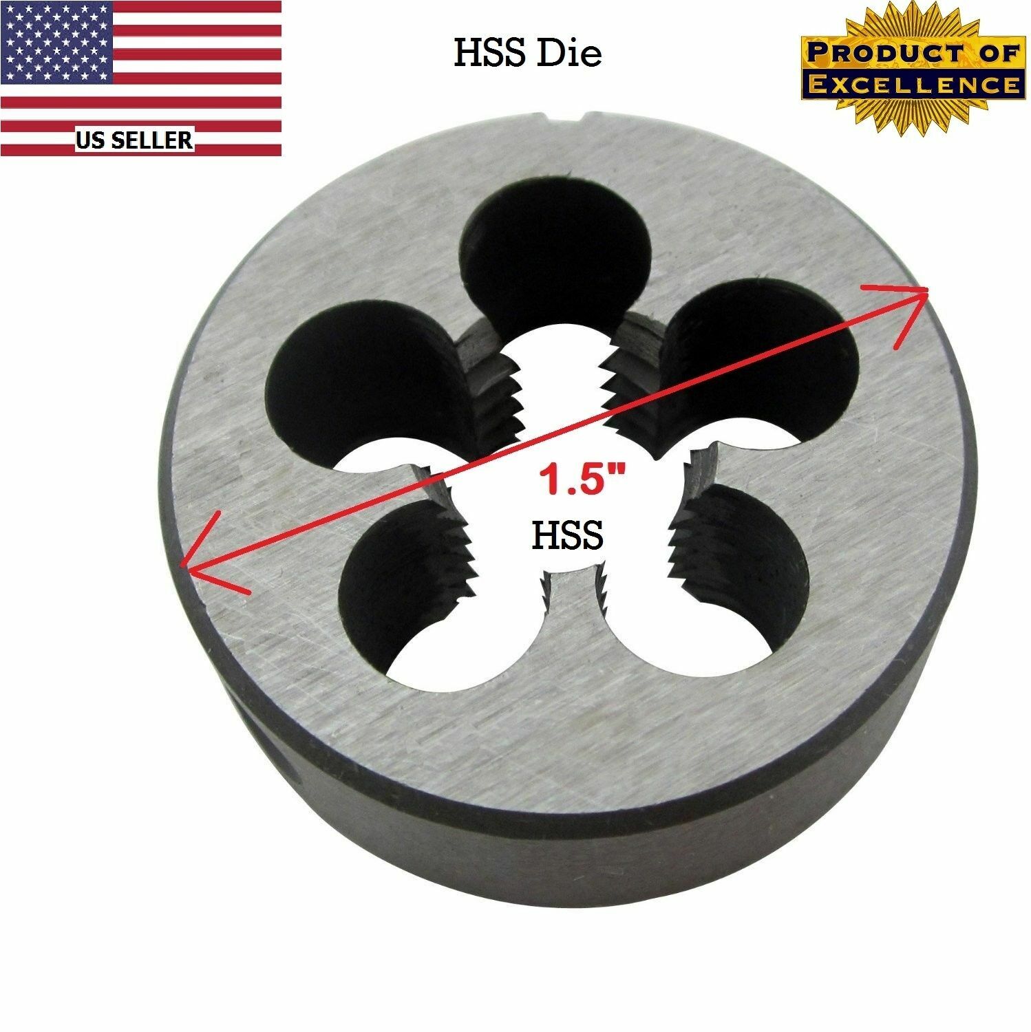 DELTAC® "Slingshot" muzzle brake for 1/2-28RH - Complete threading kit ...