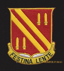 42ND FIELD ARTILLERY REGIMENT HAT PATCH US ARMY PIN UP BATTALION ...
