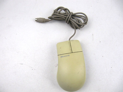 MICROSOFT PS2 MOUSE PORT COMPATIBLE 2.0A PS/2 TRACKBALL CORDED BALL ...