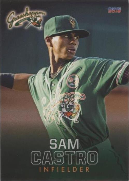 2018 Choice Greensboro Grasshoppers - Sam Castro #09 (RC) for sale ...