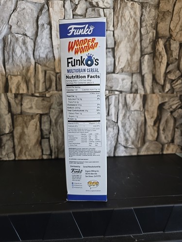 Wonder Woman Funko Funko's Multigrain Cereal w/ Mini Pocket Pop Exc EXP ...