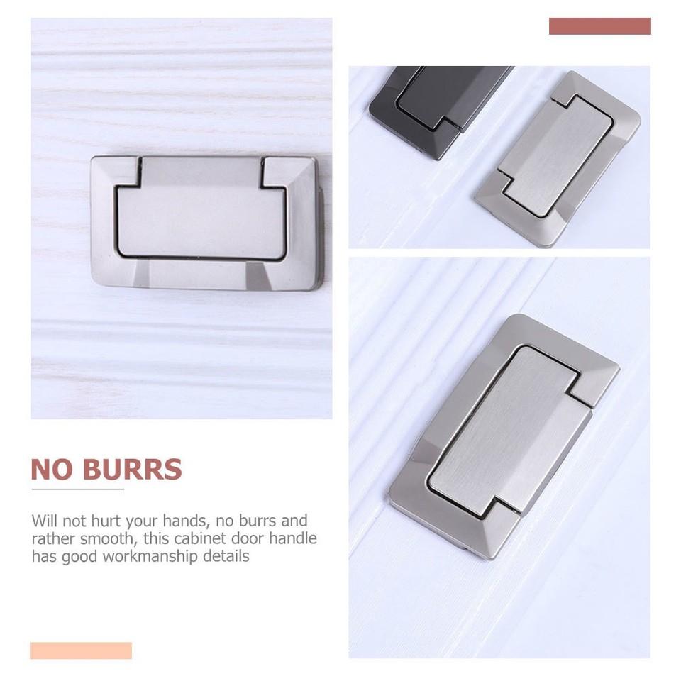 Flush Cabinet Pulls Invisible Handle for Wardrobe Door Handles Recessed ...