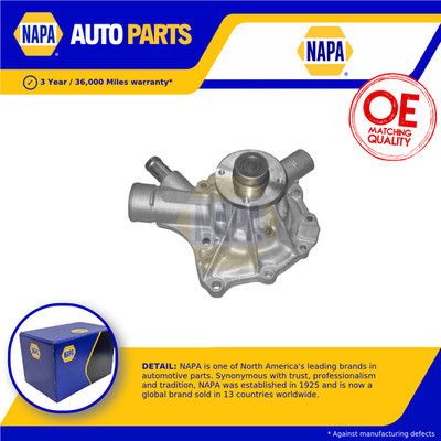 Water Pump fits MERCEDES C180 S202 2.0 00 to 01 M111.952 Coolant NAPA ...