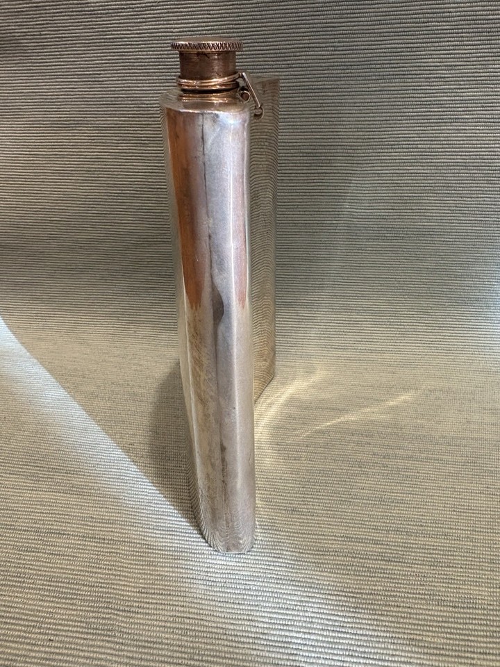 Early/ Mid 20th Century Sterling Silver Hip Flask | eBay