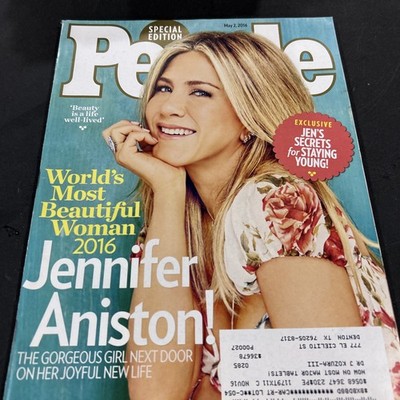 People Magazine May 2, 2016 Jennifer Aniston | eBay