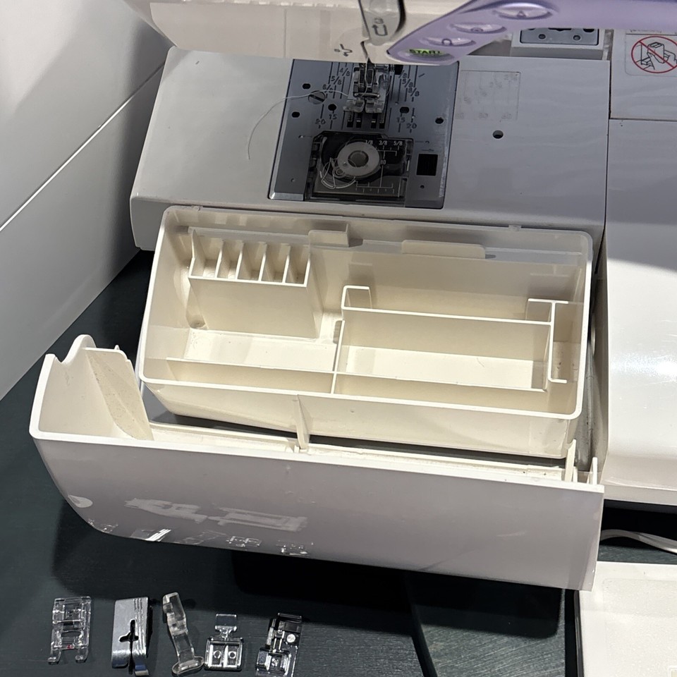 Janome Memory Craft 9500 Computerized Embroidery Sewing Machine MC9500 ...