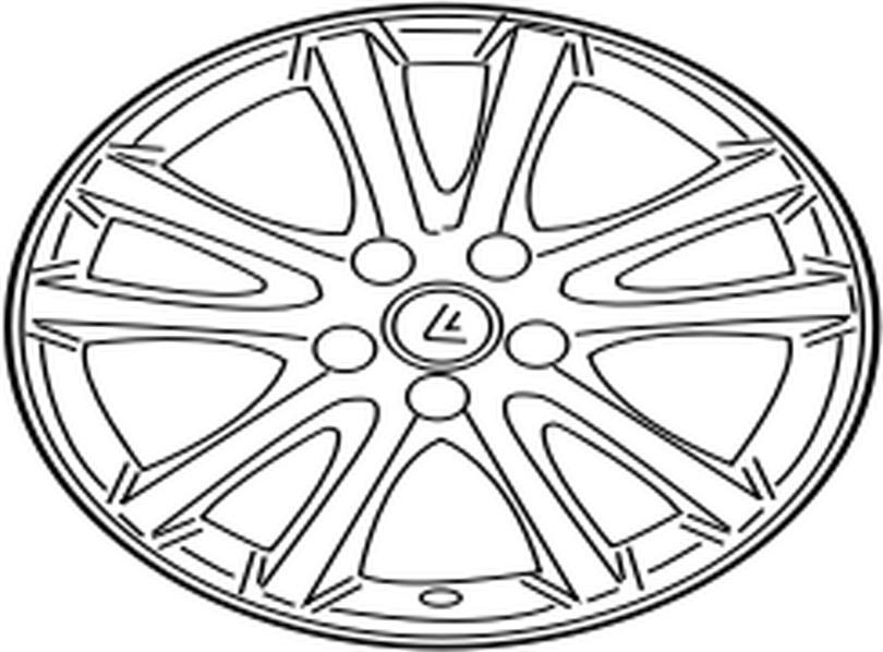 42611-53250 Toyota Wheel Disc 4261153250 Genuine OEM Part for sale ...