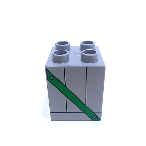 LEGO DUPLO Thomas Train Gray Green 2x2x2 Replacement Block | eBay