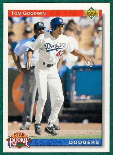 Tom Goodwin - 1992 Upper Deck #20 - LA Dodgers Baseball Card - Star ...
