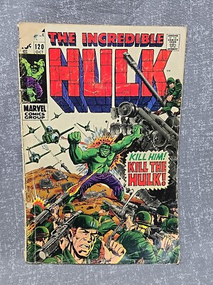 Incredible Hulk # 120 VG Marvel Comic | eBay