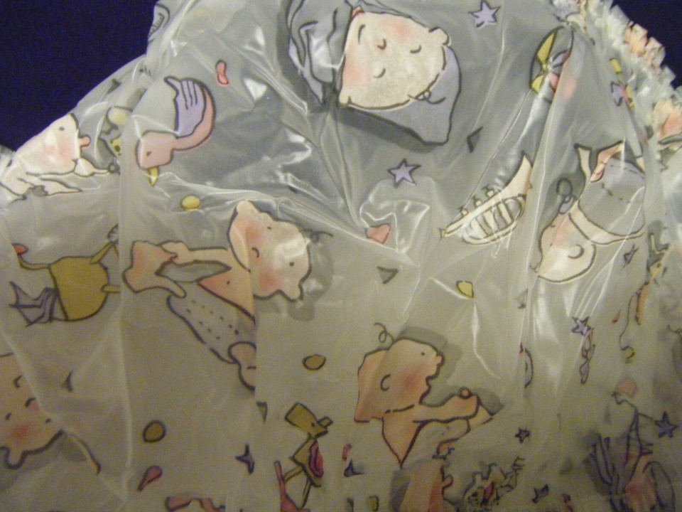 BABY PRINT PVC VINYL BRA / TOP. S, M,L,XL TUBE TOP, POOL/CLUB WEAR ...