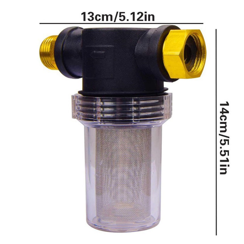 3/4Inch Garden Hose Inlet Filter for High Pressure Washer Sediment ...